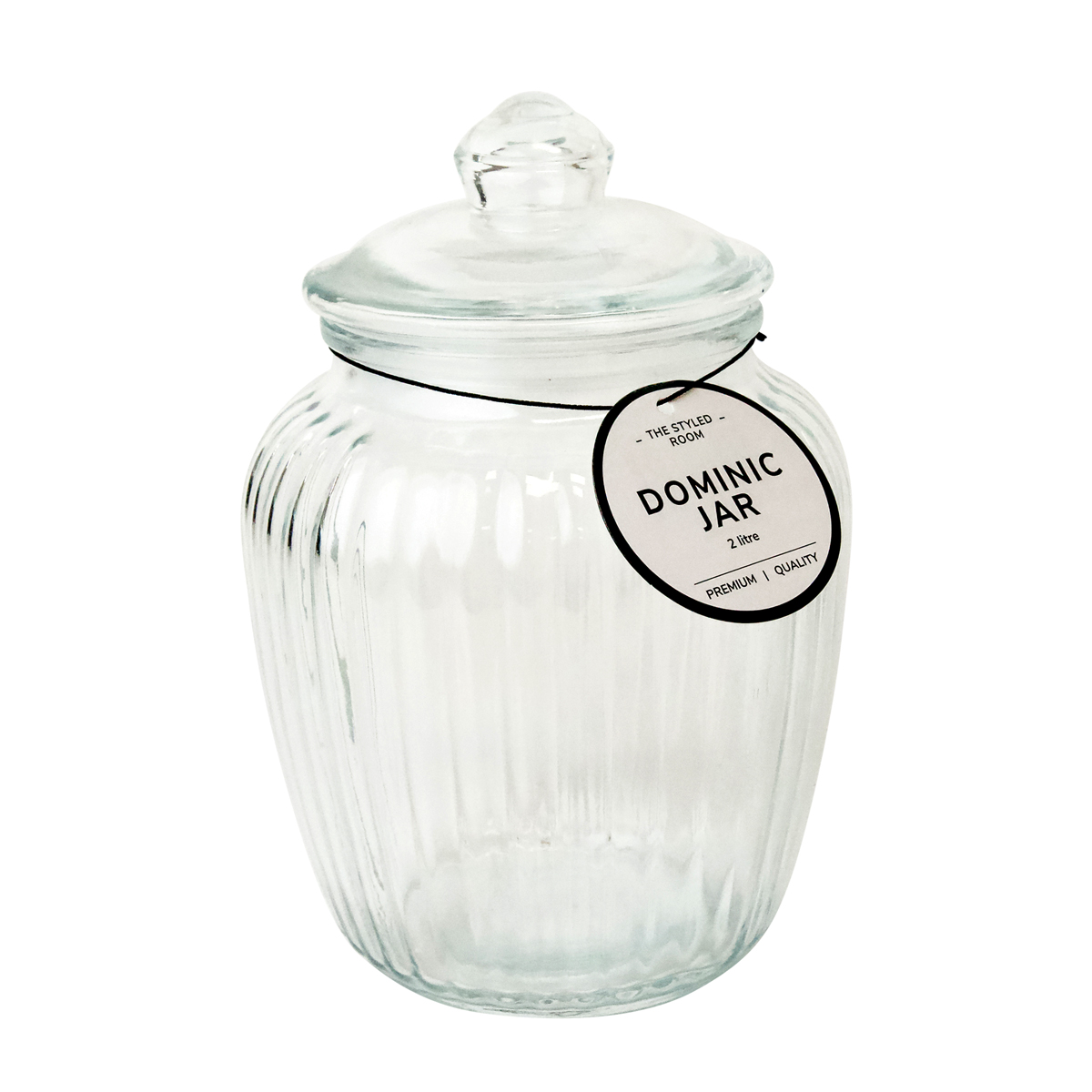 Dominic Glass Jar - Truckloads Coolangatta