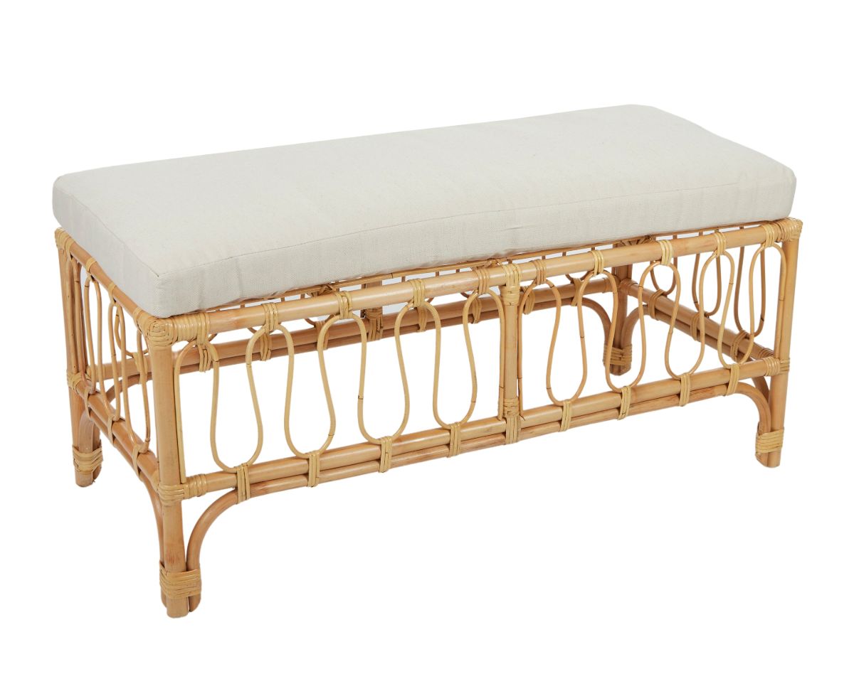 Saul Rattan Bench Seat - Truckloads Coolangatta